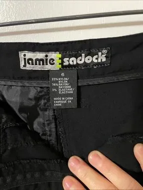 jamie sadock | Shorts | Jamie Sadock Black Bermuda Shorts Size 6 | Poshmark